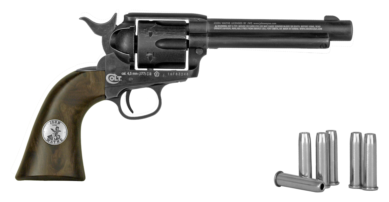 Duke Colt .177 Cal. CO2 Pellet Revolver - Refurbished Weathered