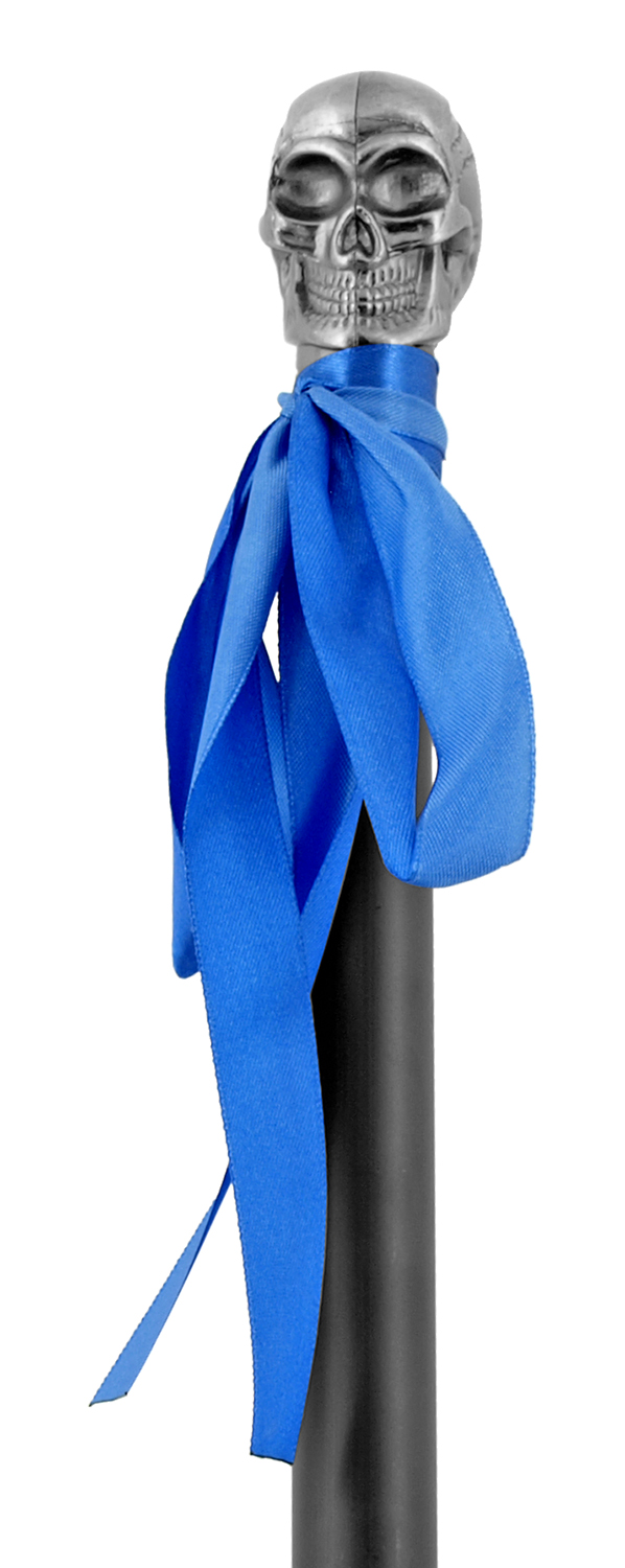 36.25" Gothic Human Skull Functional Walking Cane with Fashion Based Design