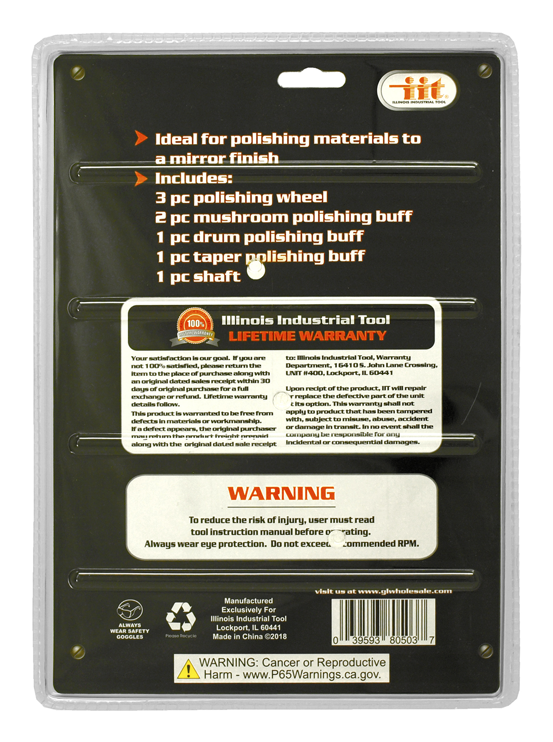 8 - pc. Surface Polishing Set