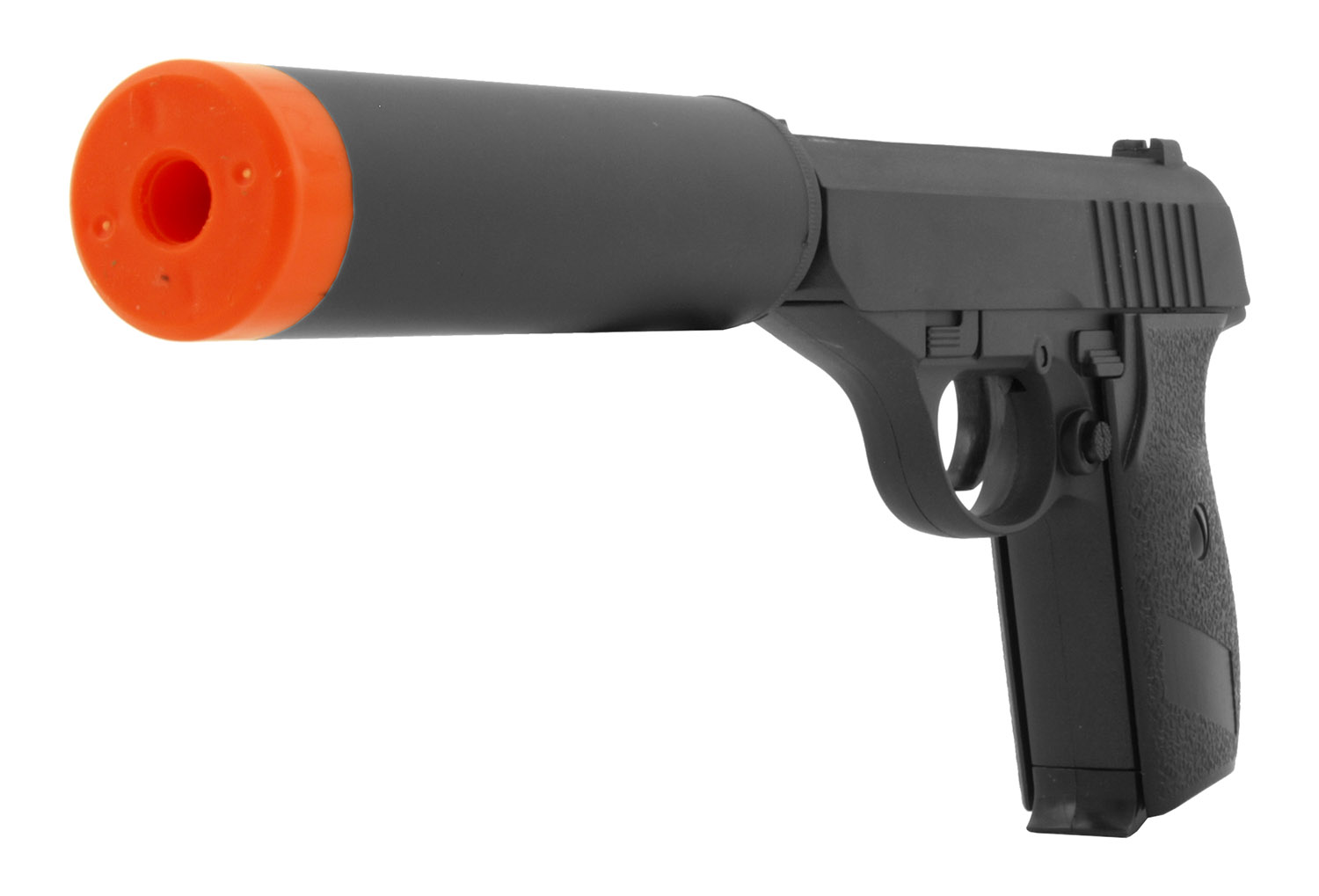 UK Arms G3A Spring Powered Airsoft BB Pistol Handgun - Black