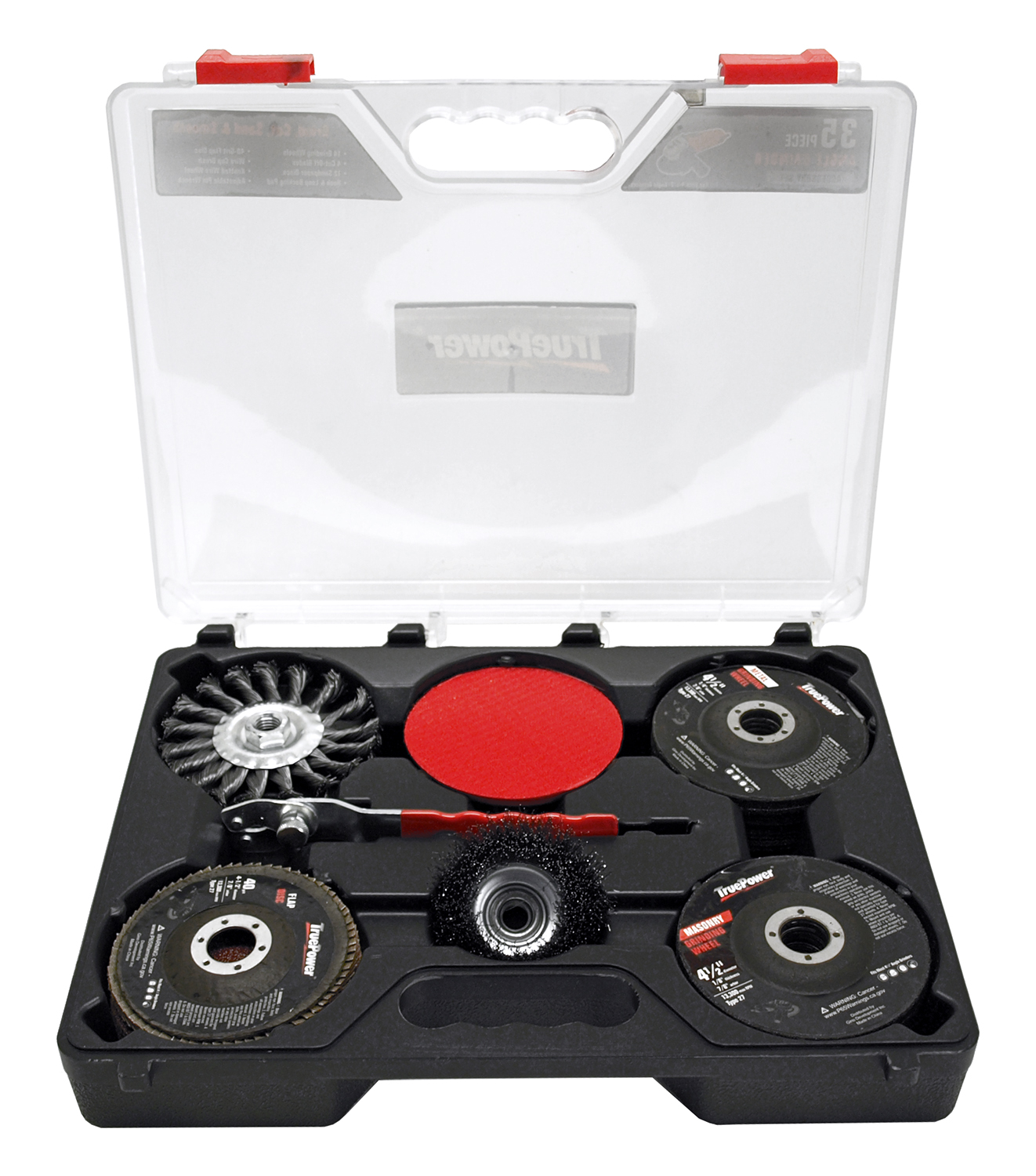 35 - pc. Angle Grinder Accessory Set - True Power