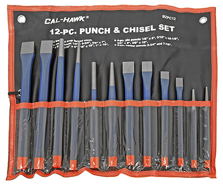 12-pc. Punch & Chisel Set