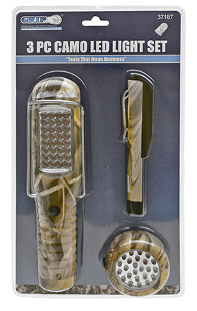 3-pc. Camo LED Light Set