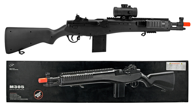Double Eagle M305 M14 Airsoft Assault Rifle