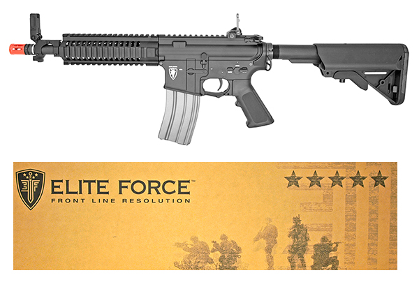 Elite Force M4 4CRS Electric AEG Airsoft Gun - Black
