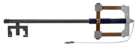 34" Video Game Key Sword - Black