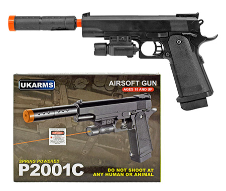 UKArms Airsoft Handgun P2001C