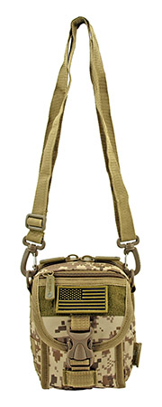 The Tactical Over the Shoulder Everyday Carry Attachment Bag - Desert ...