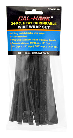 24-pc. Heat Shrinkable Wire Wrap Set