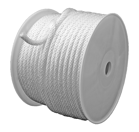 250' of 1/2" Solid Braid Nylon Rope on a Sturdy Spool
