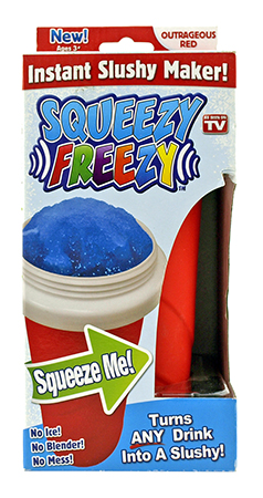 Squeezy Freezy Instant Slushy Maker - As Seen on TV