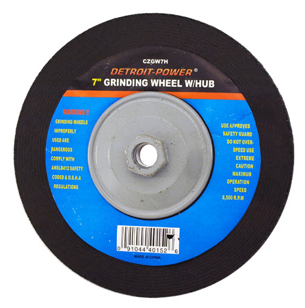 7" Grinding Wheel with Hub