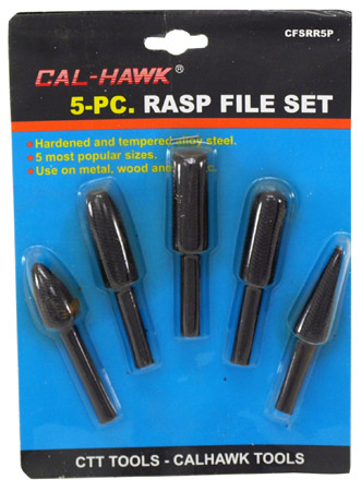 5-pc. Rasp File Set