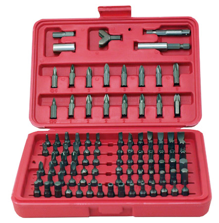 100-pc. Security Bits Set
