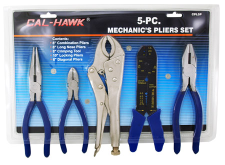 5-pc. Mechanic's Pliers Set