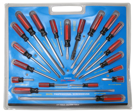 20-pc. Professional Screwdriver Set