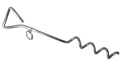 Spiral Dog Stake
